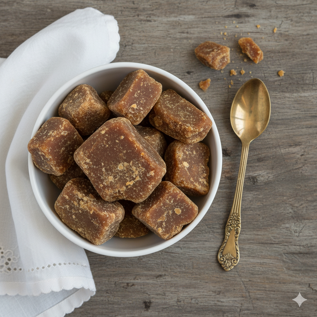 Palm jaggery – Lotus Nuts n Bites